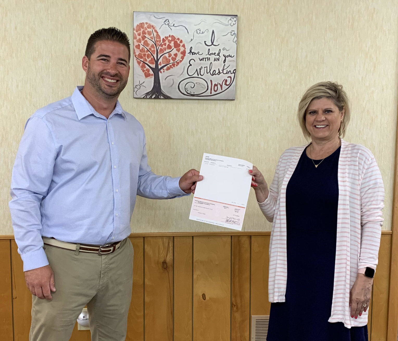 Donation made to Heartbeat-Hope - Sprouse Insurance